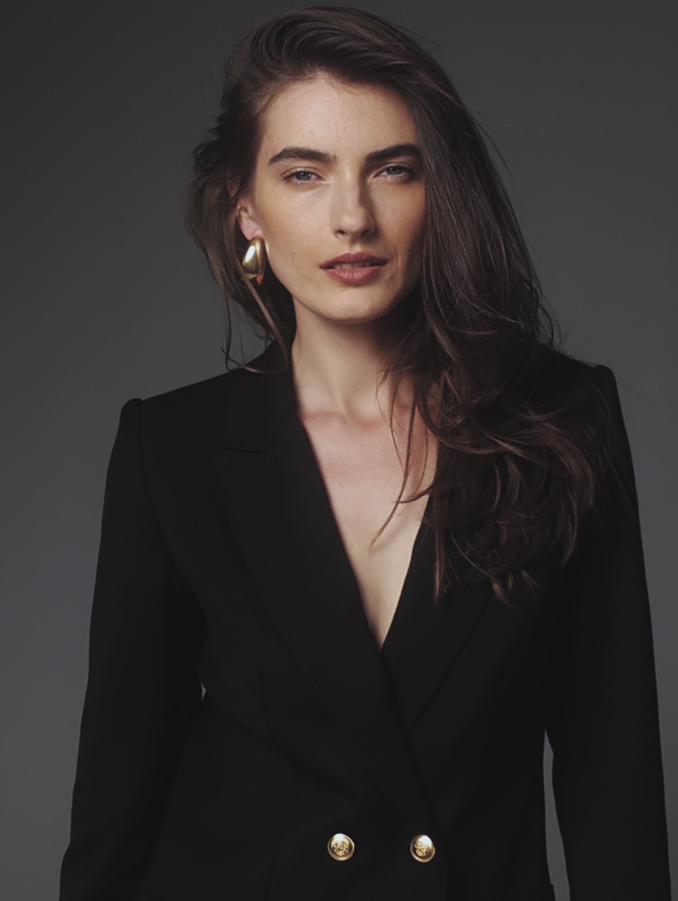 Anna Jacket in Virgin Wool Silk - Gallello Atelier