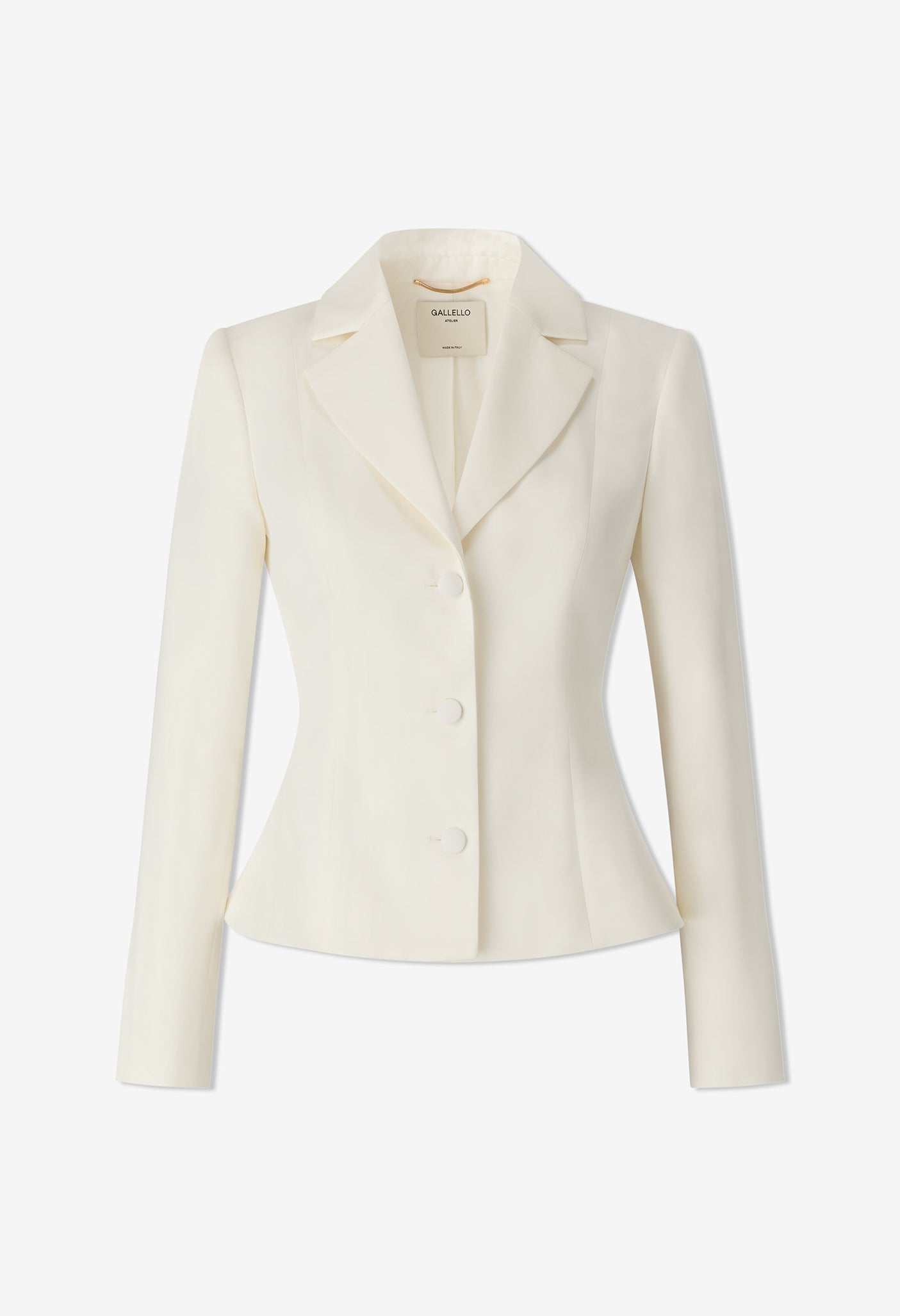 Isabella Jacket in Cotton Silk - Gallello Atelier